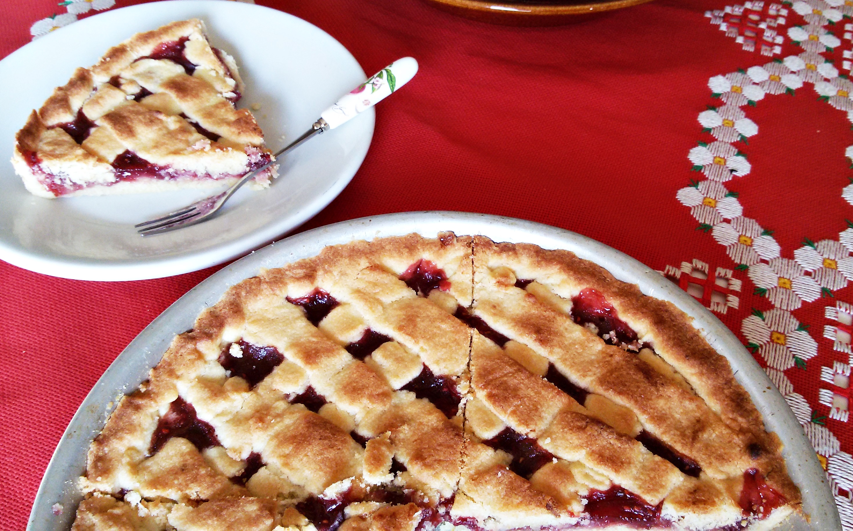 Crostata italiana – Cozinhando em Roma